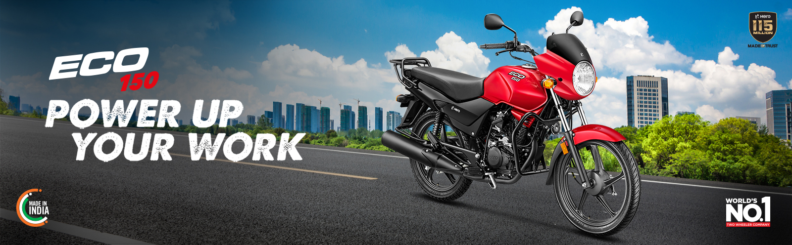 Eco 150: Price, Colours, Images, And Specifications | HeroMotoCorp Trinidad